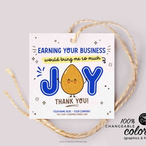 Referral Tags Template Printable INSTANT DOWNLOAD Realtor - Etsy