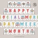 Social Work Month Banner Printable INSTANT DOWNLOAD Editable School ...