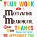 Staff Appreciation Sign Printable INSTANT DOWNLOAD Editable Employee ...