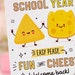 EDITABLE Welcome Back to School Gift Tag Printable Cheese - Etsy