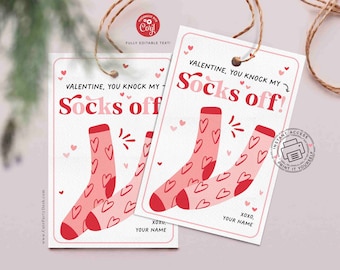 You Knock My Socks off Printable Download - Etsy