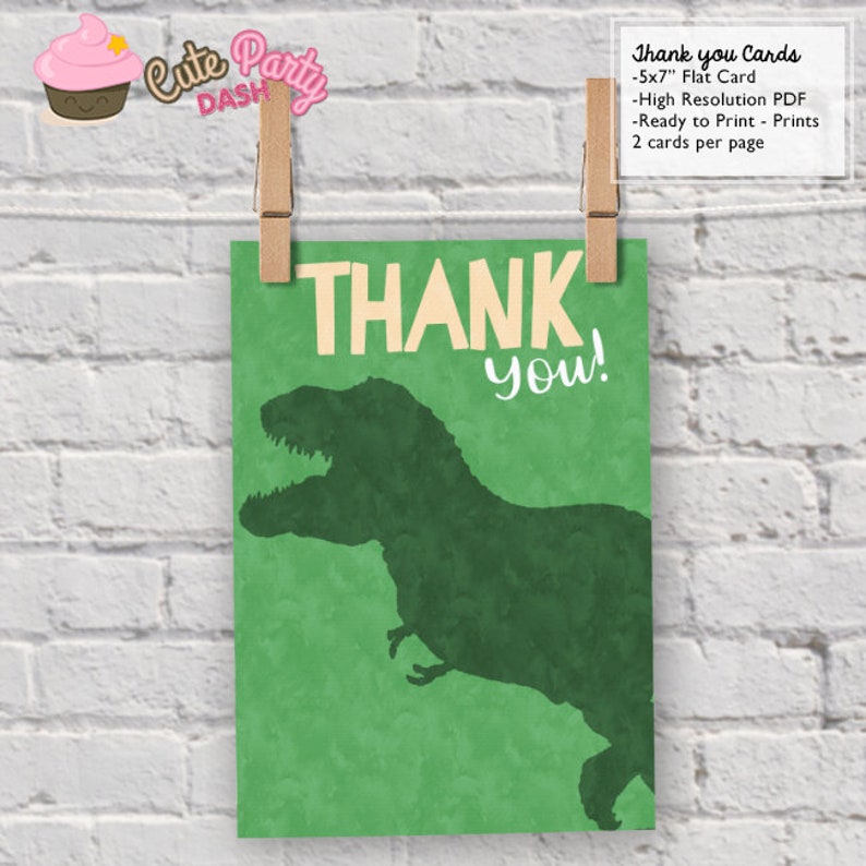 INSTANT DOWNLOAD EDITABLE Dinosaur Birthday Photo | Etsy