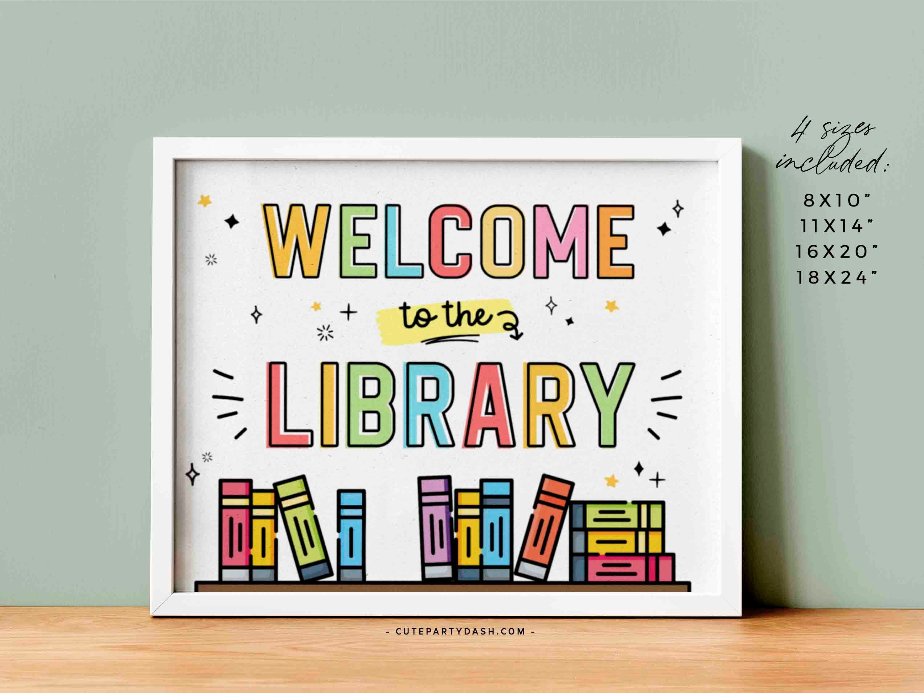 Library Sign