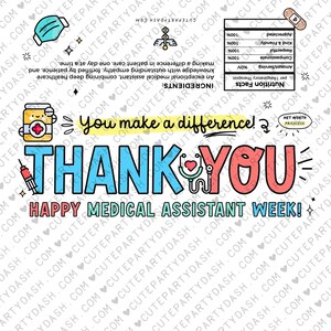 Medical Assistant Week Gift Idea INSTANT DOWNLOAD Printable MA ...