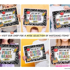 Editable Back to Preschool Sign Bundle Printable INSTANT DOWNLOAD ...