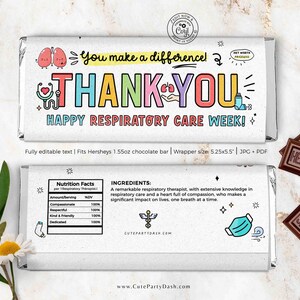 Respiratory Care Week Banner: Editable Bunting Decor (digital Download ...