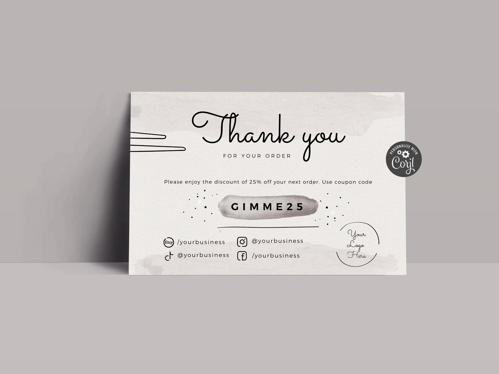 Round Product Label Editable Template INSTANT DOWNLOAD - Etsy