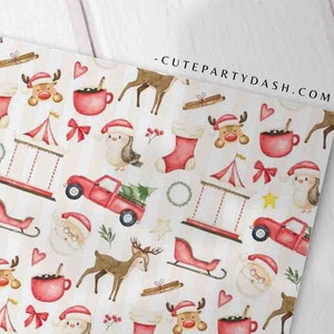 Christmas Cookie Card Printable INSTANT DOWNLOAD Sugar Cookie Tag Mini ...