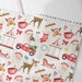 Christmas Cookie Card Printable INSTANT DOWNLOAD Sugar Cookie - Etsy