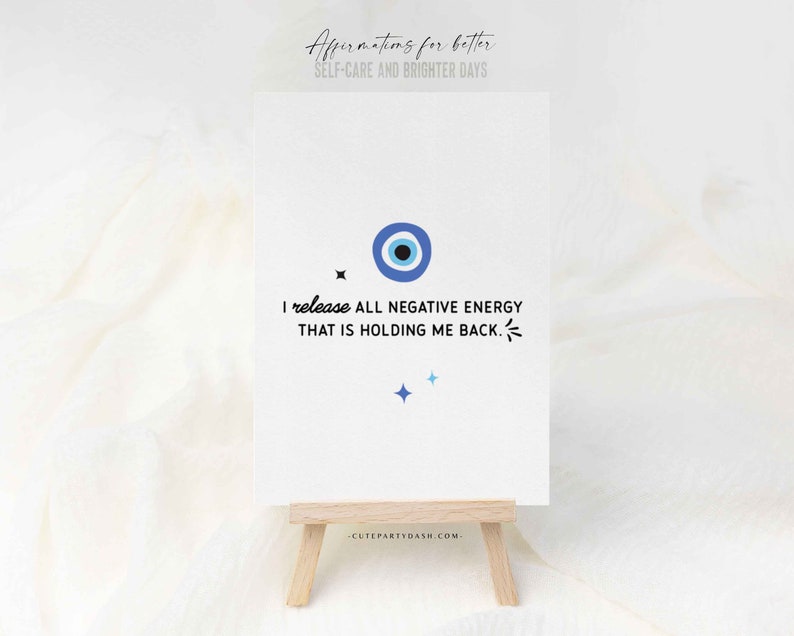 62 Self-care Daily Affirmation Cards Printable Positive - Etsy