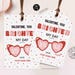 Valentine Sunglasses Gift Tags Printable | "you Brighten My Day" | Kids ...