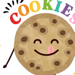 Editable Cookie Gift Tag: Teacher Appreciation, Printable Thank You ...