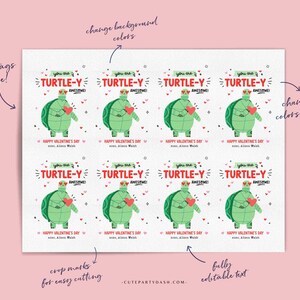 Valentine's Day Kids Classroom Punny Tags Printable INSTANT DOWNLOAD ...