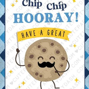 Chip Chip Hooray Have a Great Father's Day Gift Tag INSTANT DOWNLOAD ...