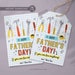 Happy Father's Day Gift Tag Printable Card Toolbox Editable Fathers Day ...