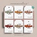 Extra Thankful for You Gift Tag, Fall Favor Tags, Minimalist ...