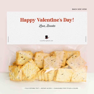 Editable You Are Magical Valentine's Day Bag Topper, Printable Kids ...