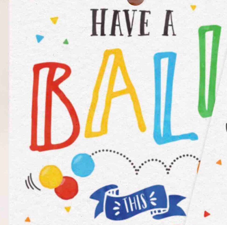 Editable Have a Ball This Valentines Day Gift Tags Kids - Etsy