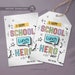 School Lunch Hero Day Appreciation Gift Tag Printable Lunch Hero ...