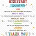 Administrative Assistant Survival Kit Tag Printable INSTANT DOWNLOAD ...