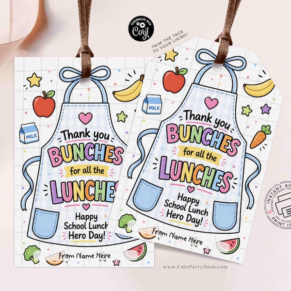 Cafeteria Staff Appreciation Cards - Etsy