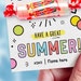 You're Such a Smartie Candy Tags Editable Have a Great Summer End of ...