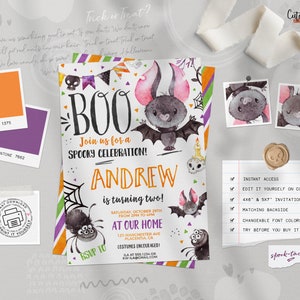 INSTANT DOWNLOAD EDITABLE Halloween birthday party favor | Etsy