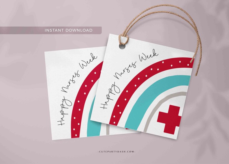 Nurses Week Appreciation Gift Tag Hospital Appreciation Thank - Etsy