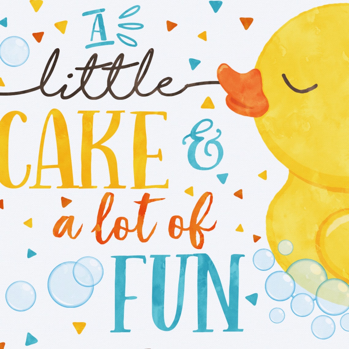 Rubber Ducky Birthday Invitation Yellow Rubber Duck Birthday | Etsy