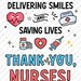 Nurses Week Gift Tags Printable INSTANT DOWNLOAD Editable National ...