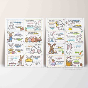 Outdoor Easter Egg Hunt Printable Bundle INSTANT DOWNLOAD Editable ...
