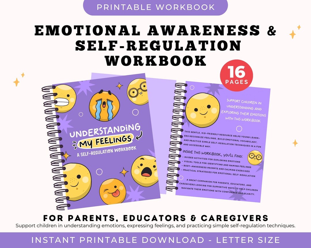 Feelings Workbook for Kids: SEL Activities, Emotion Tools (printable ...