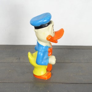 Vintage Plastic Donald Duck Toy Figure, Walt Disney Productions, Ca ...
