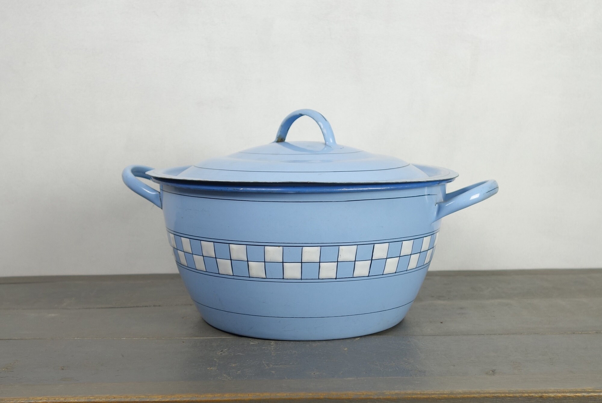 blue and enamelled white tiles Superb ca 1930 French Antique Aqua Blue ...