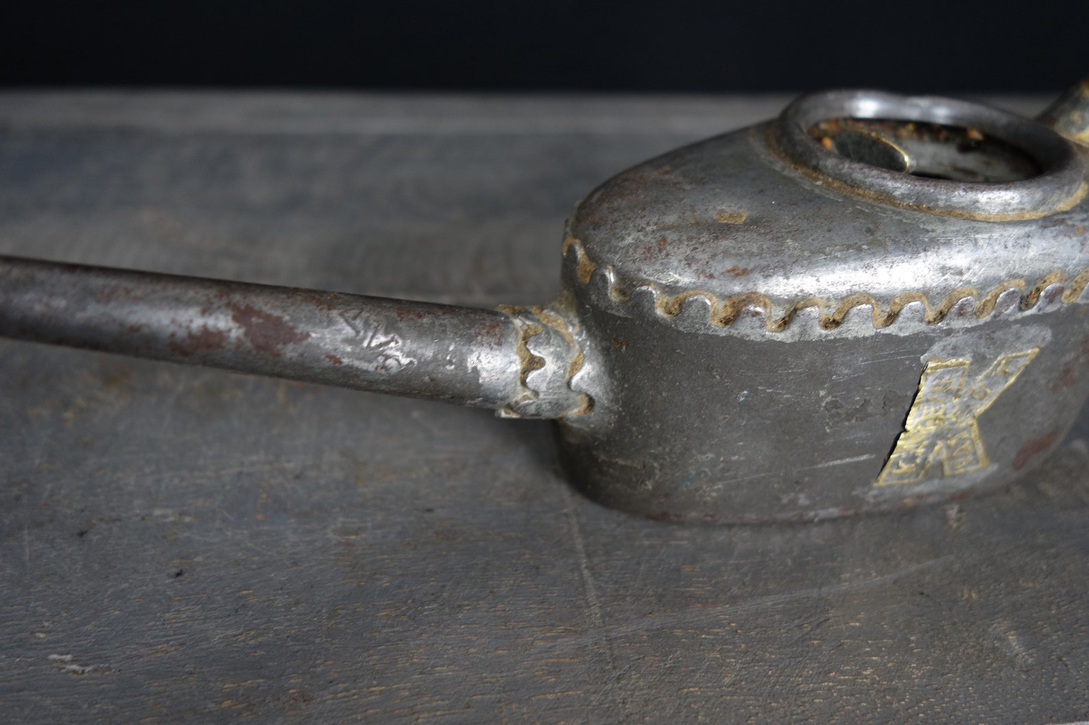 Vintage Oil Can, Oiler, Kaye's Patent, 1/3 P, English Army, Militaria ...