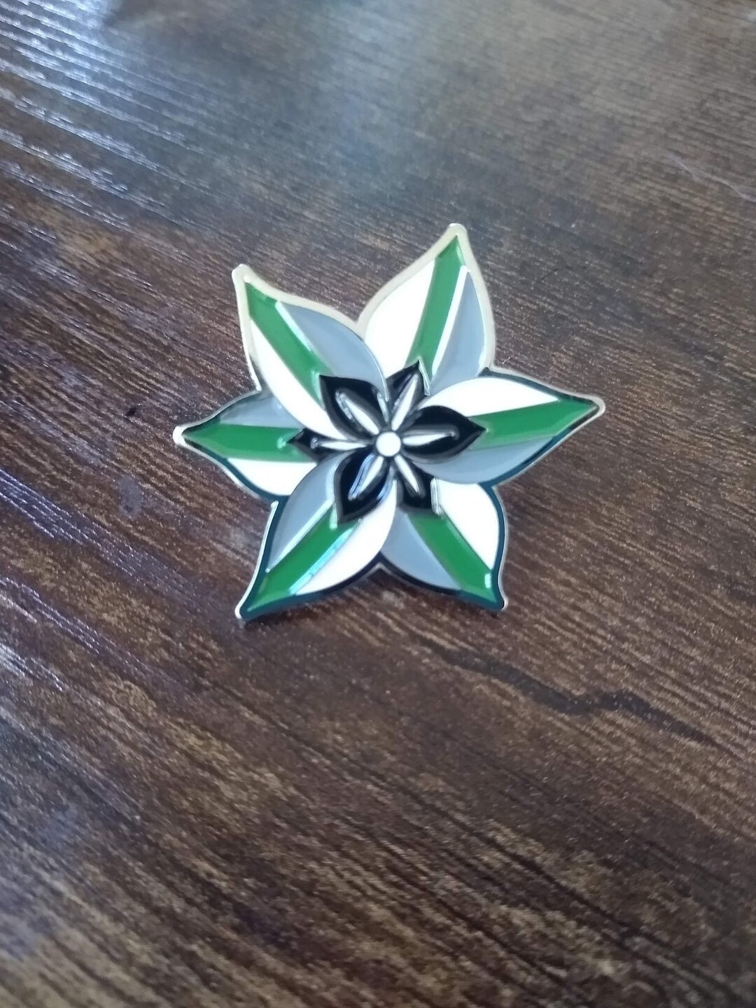 Demiromantic Pride Lily Soft Enamel Pin - Etsy