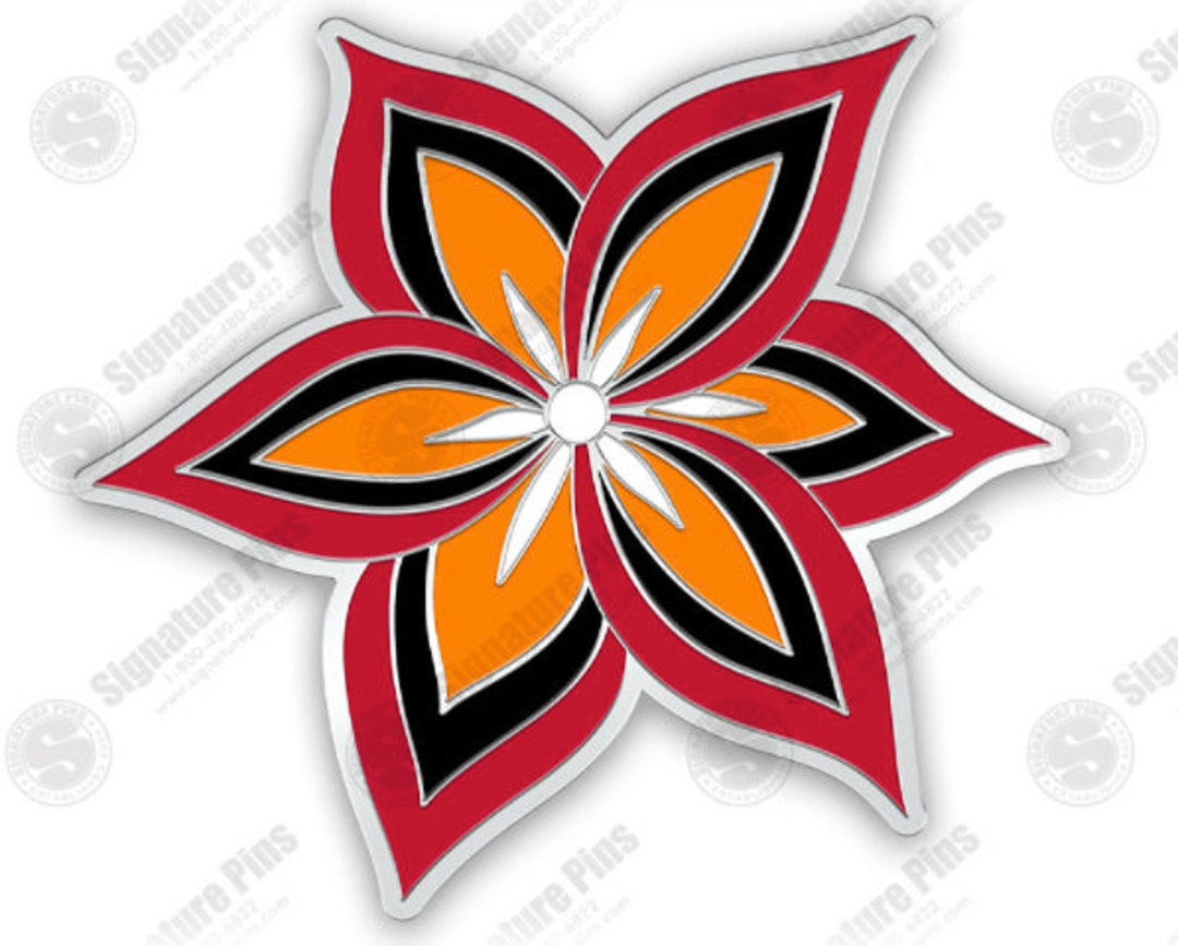 Latex / Rubber Pride Lily Enamel Pin - Etsy