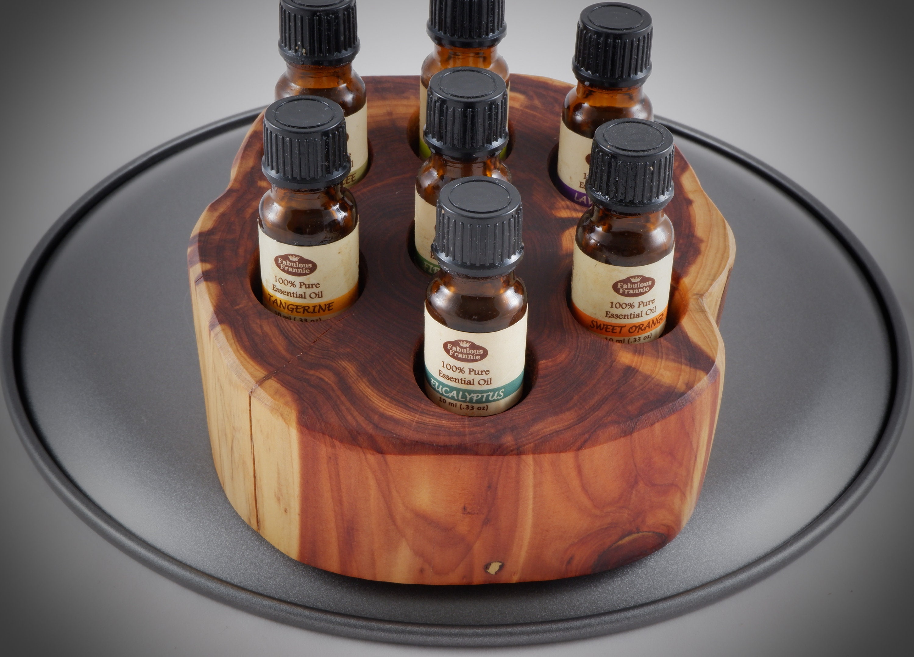 Essential Oil Holder Display Stand (7 Bottles) Free Shipping