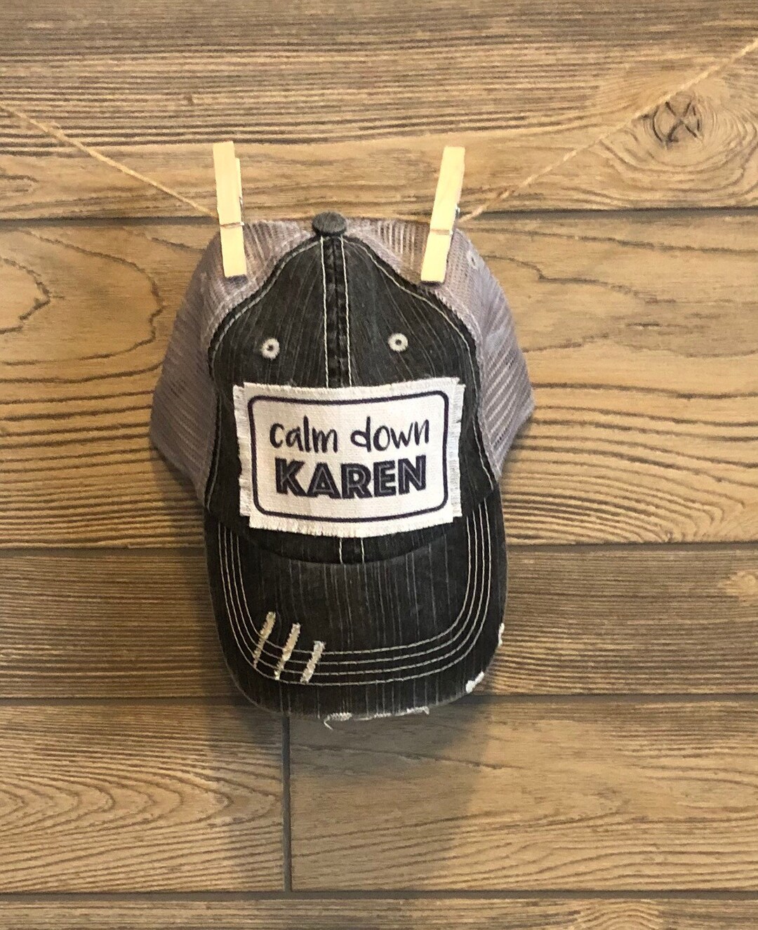 Calm Down Karen Womens Hat Funny Hat - Etsy