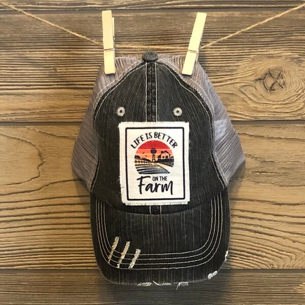 Farm Hat - Etsy