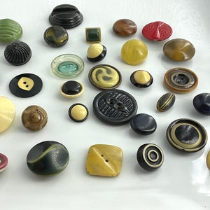Bulk Lot 30 Old Celluloid Vintage Buttons Variety Small Medium - Etsy