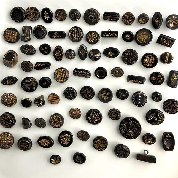 Antique Buttons - Etsy