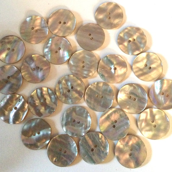 Antique Mother of Pearl Buttons - Etsy