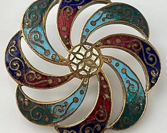 Medium Pierced Metal Openwork Cut Steel Antique Whorls Swirls Victorian ...