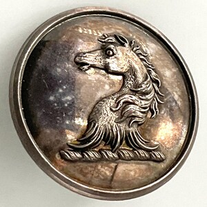 Antique British Livery Button Horse Firmin Back Mark Old - Etsy