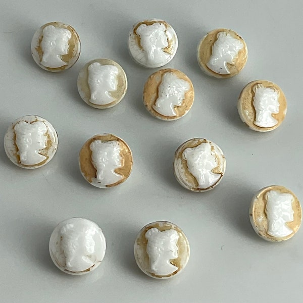 Cameo Buttons - Etsy