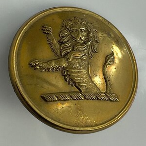 Antique British Livery Button Lion Firmin Backmark Old - Etsy