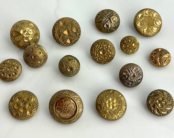 Gilt Buttons - Etsy