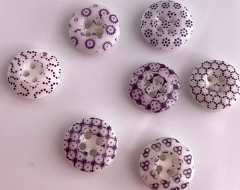 Calico Buttons - Etsy
