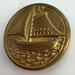 Large Antique Sailboat Picture Button Metal Old Pictorial - Etsy